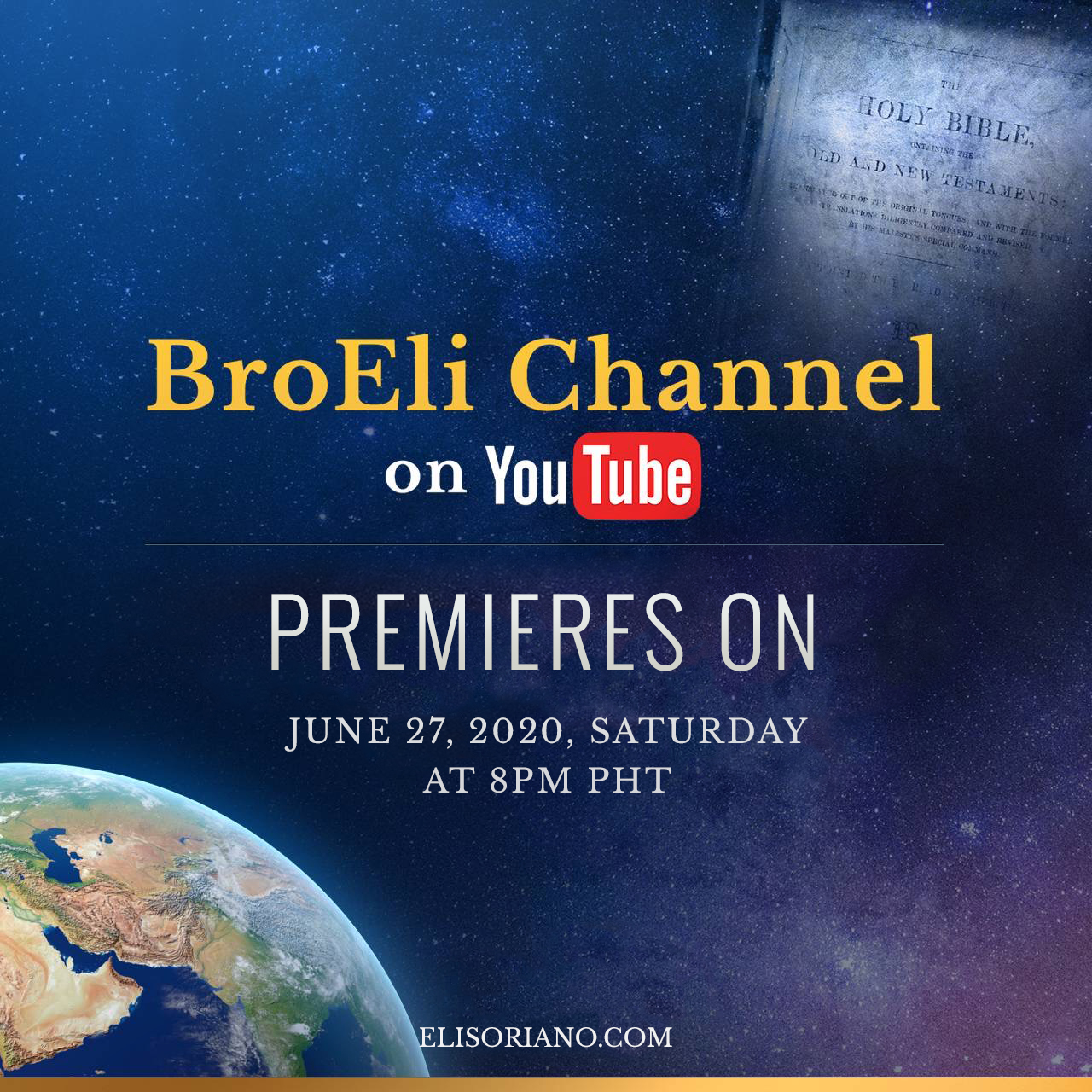 Bro. Eli Expands Digital Broadcast, Unveils Official YouTube Channel ...